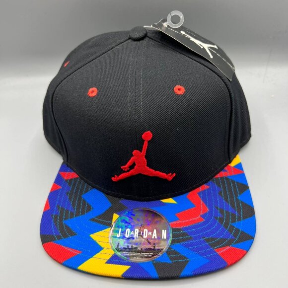 Jordan | Accessories | Air Jordan Hat Men Black Barcelona Embroidered ...